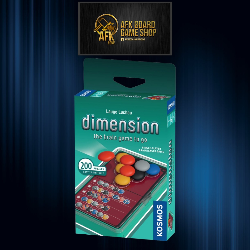Dimension the Brain Game to Go ENG Edition - Board Game - บอร์ดเกม ...