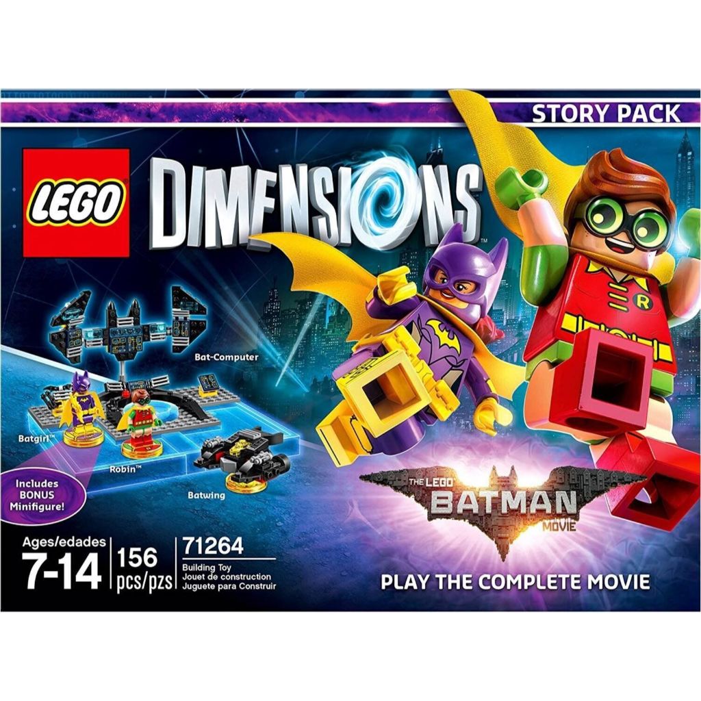 (ใช้โค้ดคุ้มได้) LEGO Dimensions 71264 Batman Movie Story Pack มือสอง ...
