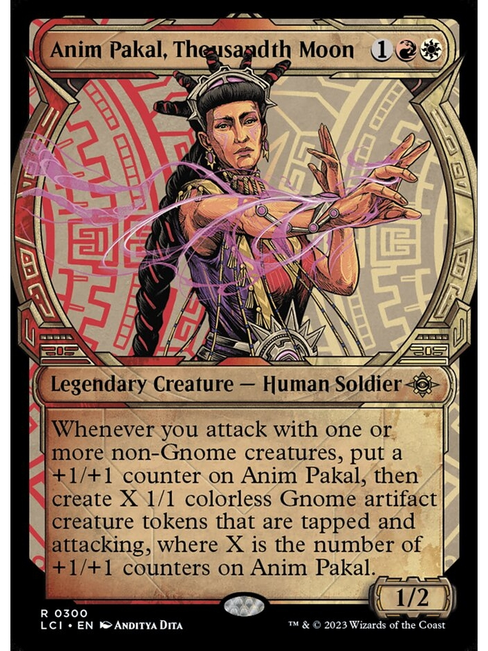 Anim Pakal, Thousandth Moon [Showcase] LCI The Lost Caverns of Ixalan ...