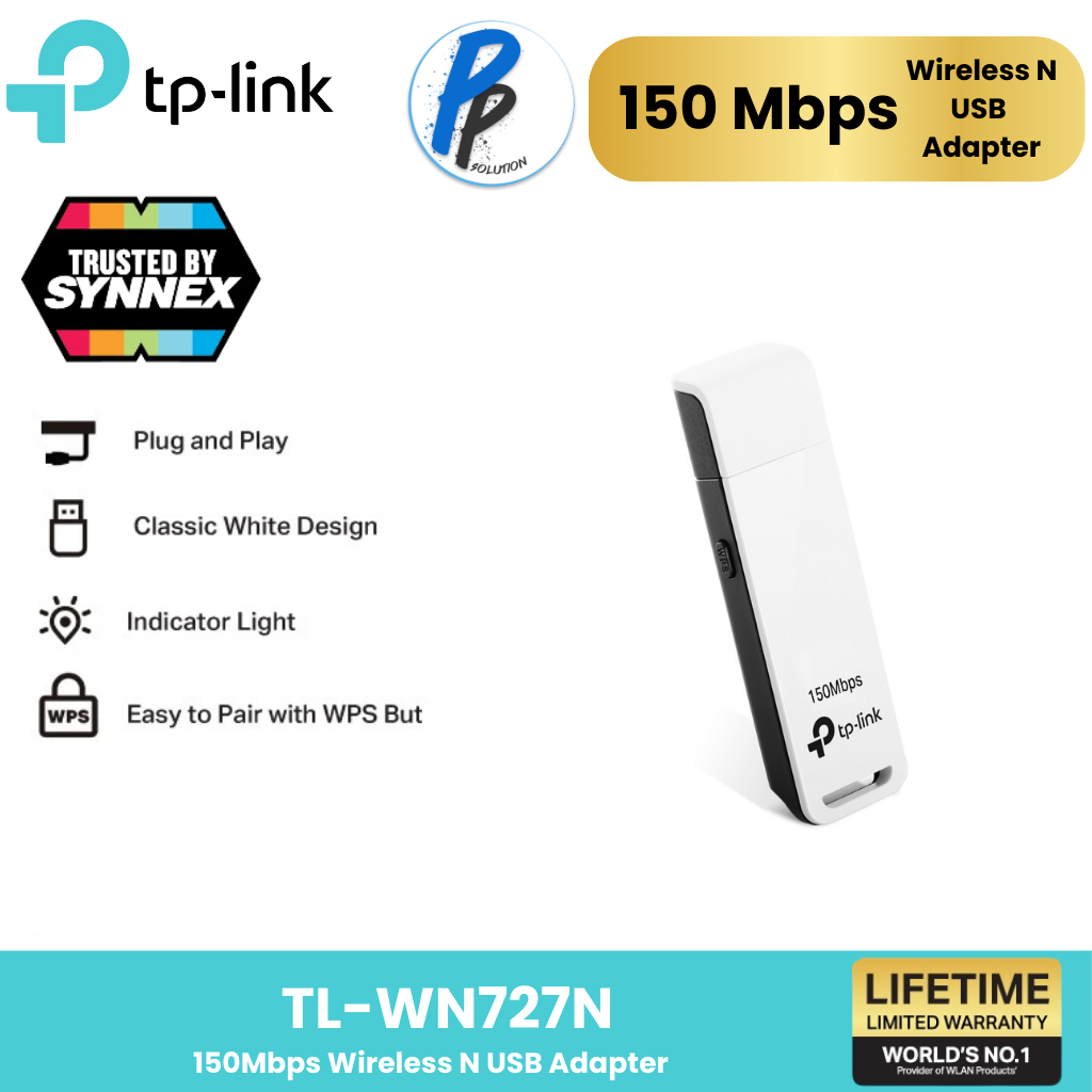 TP-Link TL-WN727N 150Mbps Wireless N USB Adapter ตัวรับสัญญาณ WiFi ผ่าน ...