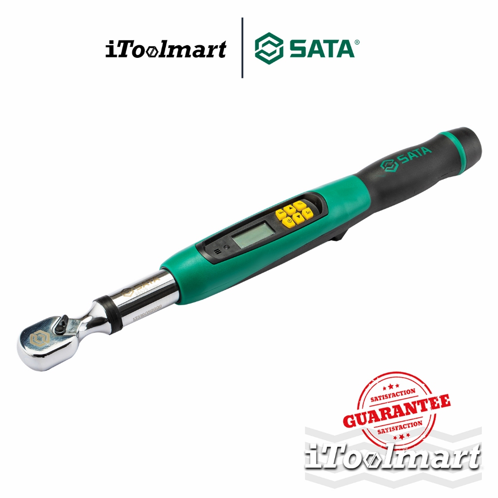 SATA ประแจปอนด์ดิจิตอล 96527 ขนาด 1/2 นิ้ว 68-340 Nm. | Shopee Thailand