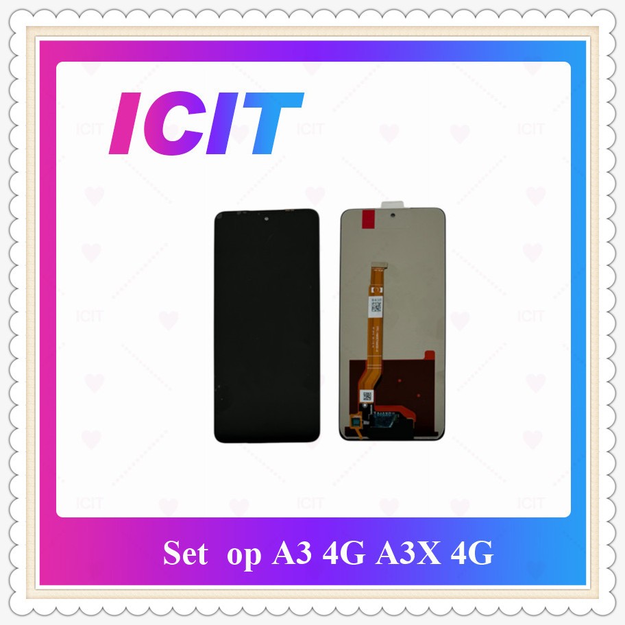 Set OP A3 4G OP A3X 4G อะไหล่หน้าจอพร้อมทัสกรีน หน้าจอ LCD Display ...