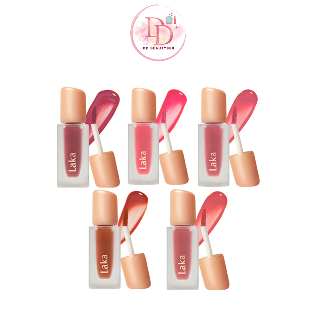ลิปทินต์ Laka Fruity Glam Tint 5g ฉ่ำวาว สีสันสดใส | Shopee Thailand