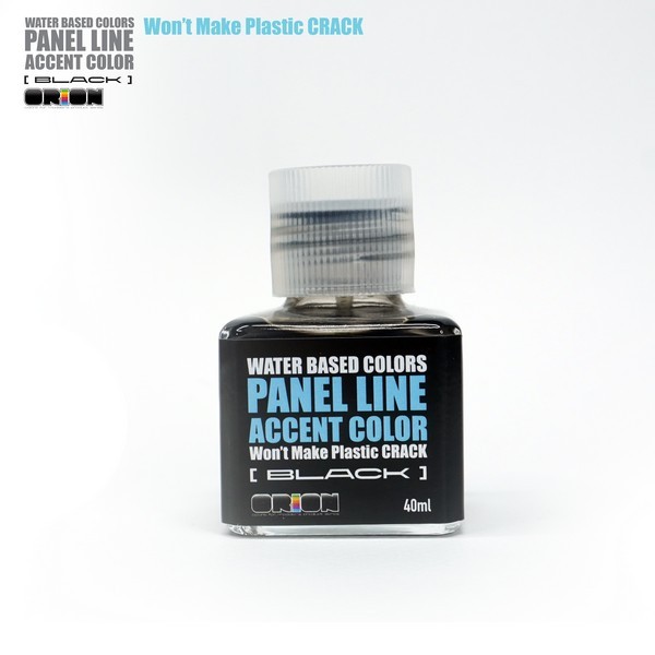 ORION Panel Line Water Based Colors (Black) 40 ml 8853100904318 (Tool ...