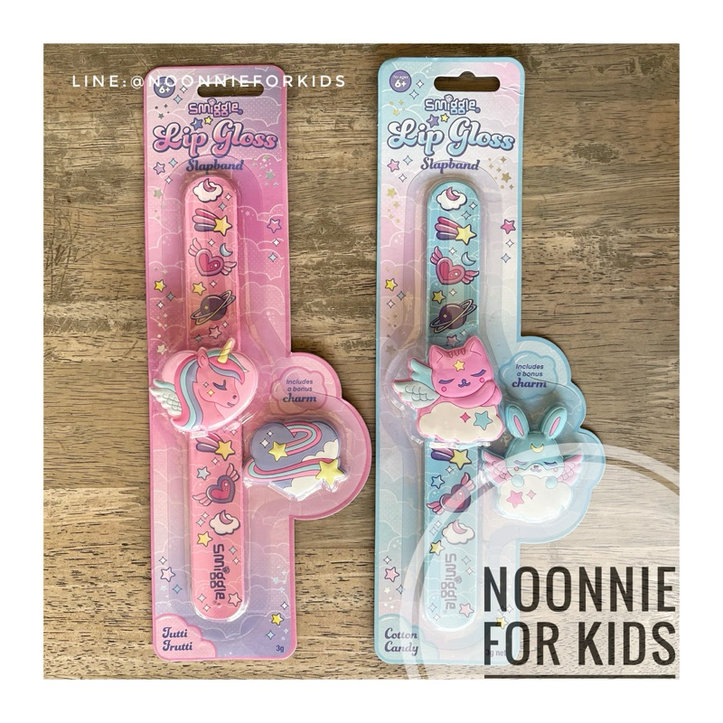 ลิปบาล์มข้อมือสุดน่ารัก Smiggle Fun Lip Gloss Slapband แบบ 2in1 ...