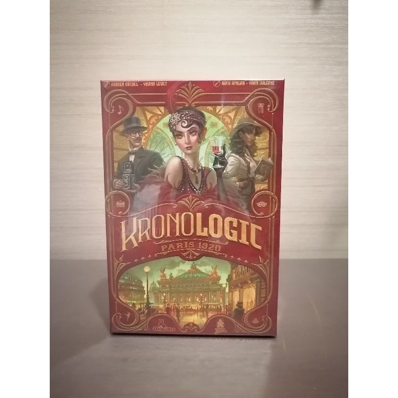 Kronologic: Paris 1920 ( Board Game) | Shopee Thailand