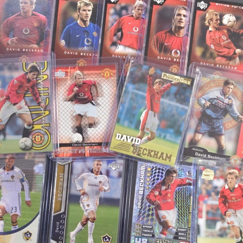 การ์ด David Beckham Card และ Sticker หลายแบบ | Shopee Thailand