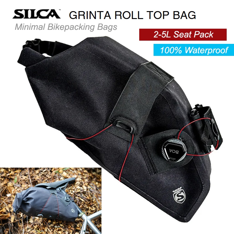 SILCA Grinta Roll Top Bag กระเป๋าจักรยานรัดใต้อาน Bikepacking 2-5L ใน ...