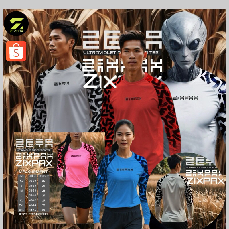 ZETA LONG TEE #ZIXPAX | Shopee Thailand