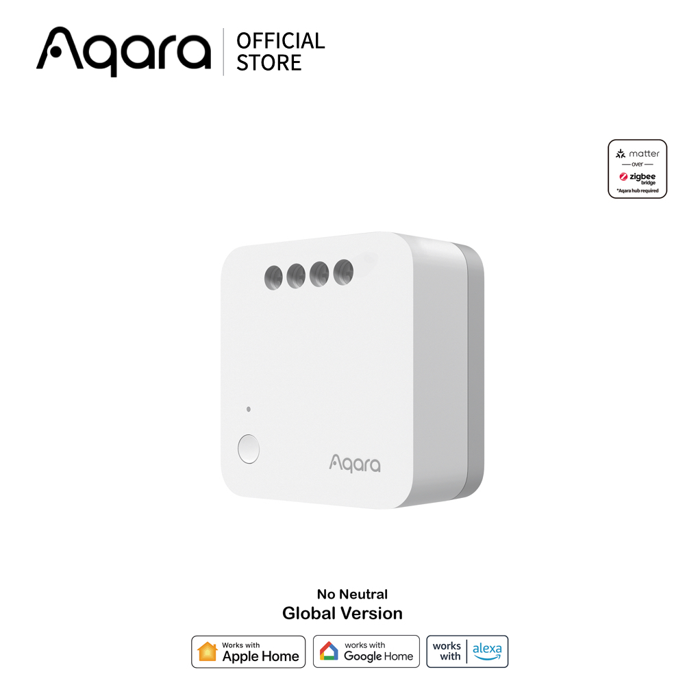 Aqara Single Switch Module T1 [No Neutral] | Shopee Thailand