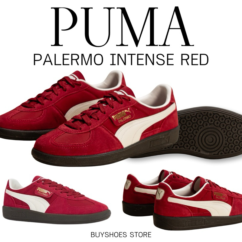 PUMA PALERMO INTENSE RED (พรีออเดอร์) | Shopee Thailand