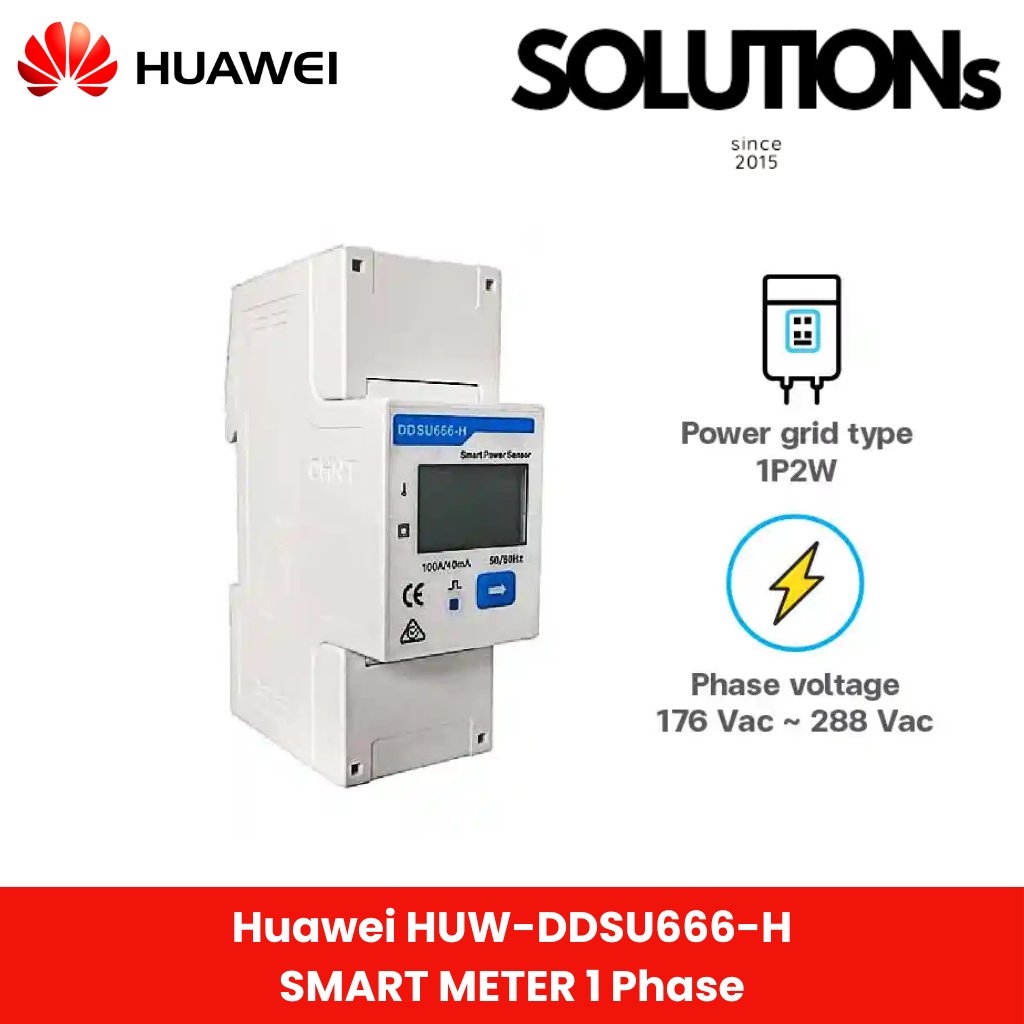 Huawei HUW-DDSU666-H SMART METER 1 Phase | Shopee Thailand