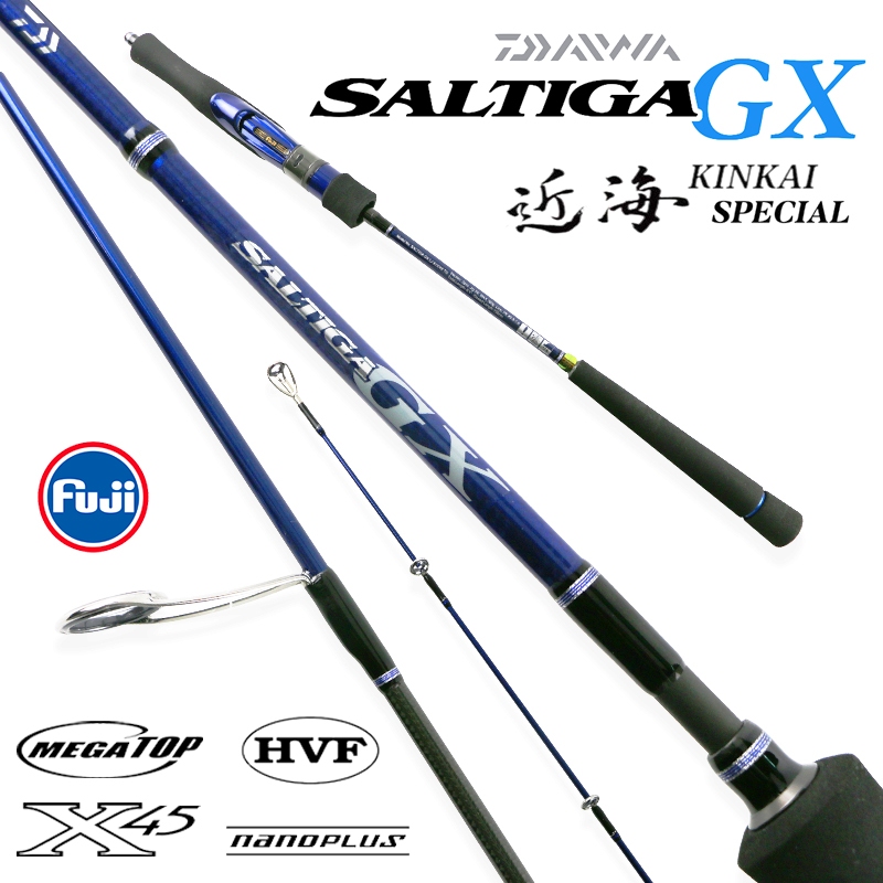 คันเบ็ด DAIWA SALTIGA GX KINKAI SPECIAL (ต่อโคน) | Shopee Thailand
