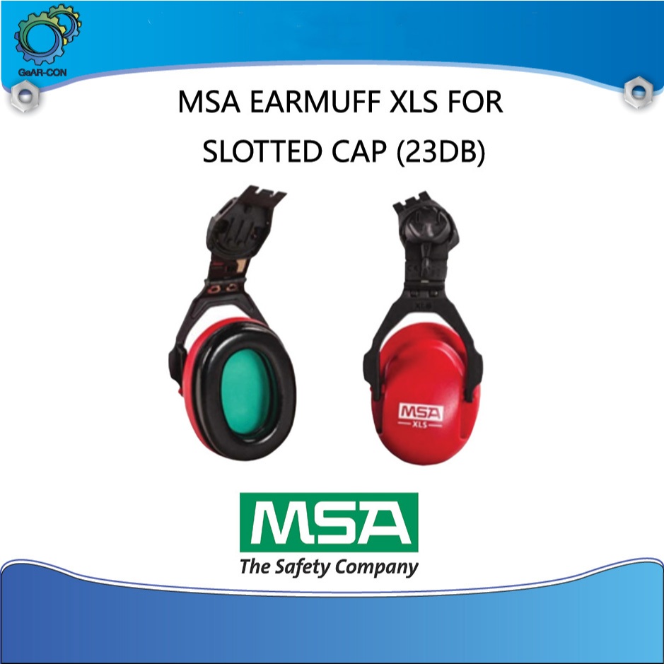 ที่ลดเสียงติดหมวก หูฟังลดเสียง ที่ครอบหูลดเสียง, MSA EARMUFF XLS FOR ...