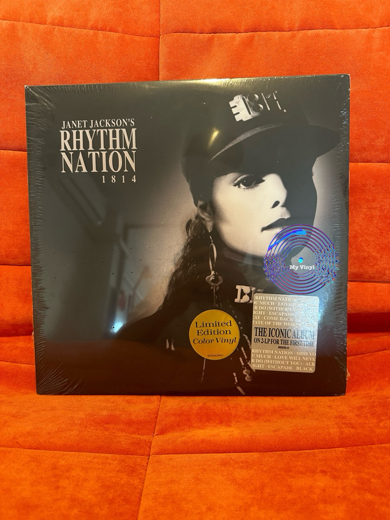 [แผ่นเสียง Limited Edition Color 2 LP] Janet Jackson Rhythm Nation 1814 ...