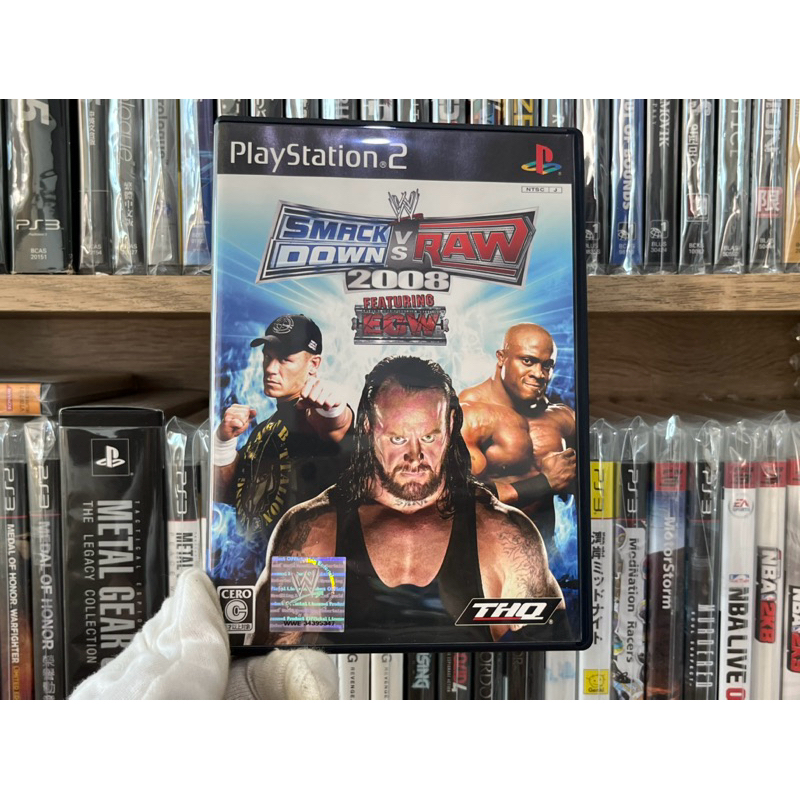 Ps2 - WWE Smackdown VS RAW 2008 Featuring ECW (แผ่นแท้) | Shopee Thailand