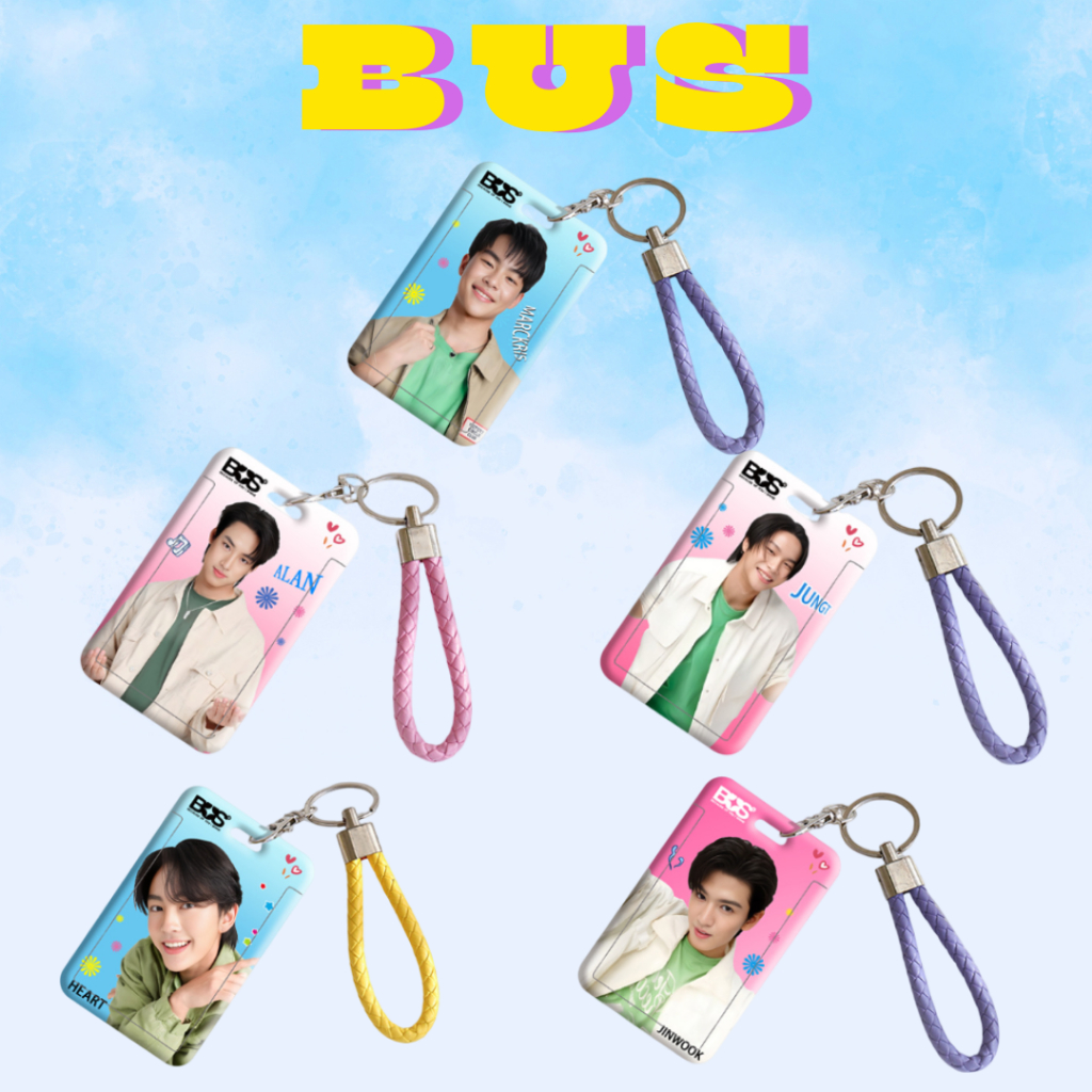 📌1 แถม 1📌 BUS 12 Member Card Holder พลาสติกแข็ง ABS ขนาด 7x11 cm x 0.2 ...