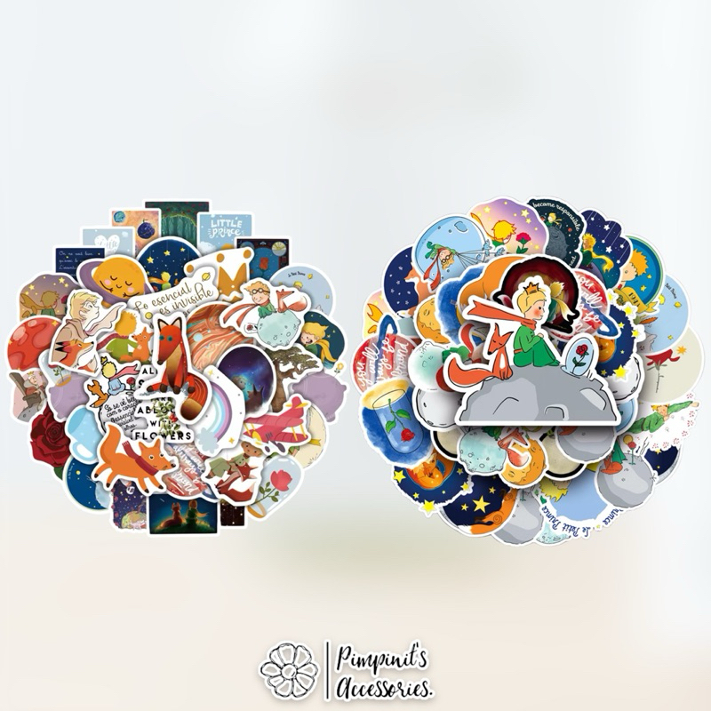 ร้านในไทยพร้อมส่ง : สติ๊กเกอร์กันน้ำลายเจ้าชายน้อย | The Little Prince ...