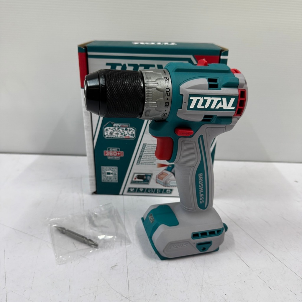 TOTAL สว่านไขควงไร้สาย 20V. 60Nm. 2ระบบ รุ่น TDLI206021 ) (เครื่องเปล่า) | Shopee Thailand