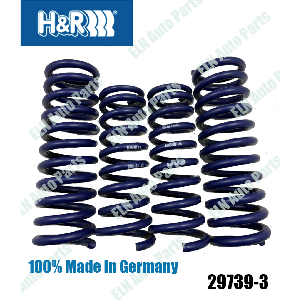 H&R สปริงโหลด (lowering spring) เบนซ์ BENZ S-class W140 6+8cyl. Sal ...