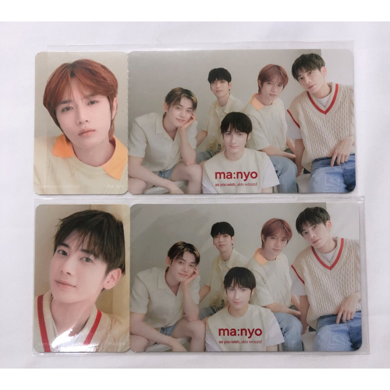 การ์ด Manyo TxT บอมกยู / แทฮยอน TOMORROW X TOGETHER Beomgyu / Taehyun ...