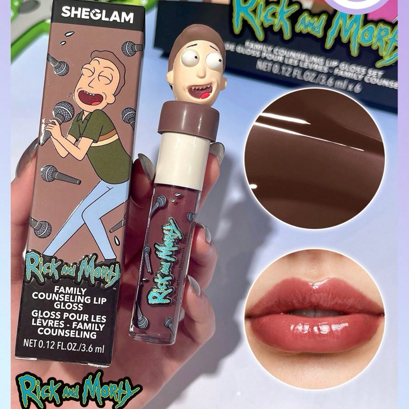 PRE-ORDER 7 วัน Rick and Morty X SHEGLAM Family Counseling Lip Gloss ...