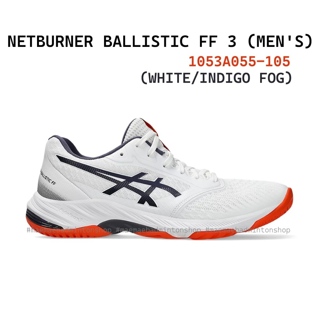 🇯🇵 (พร้อมส่ง) รองเท้าแบดมินตัน/รองเท้าวอลเล่ย์บอล ASICS NETBURNER ...