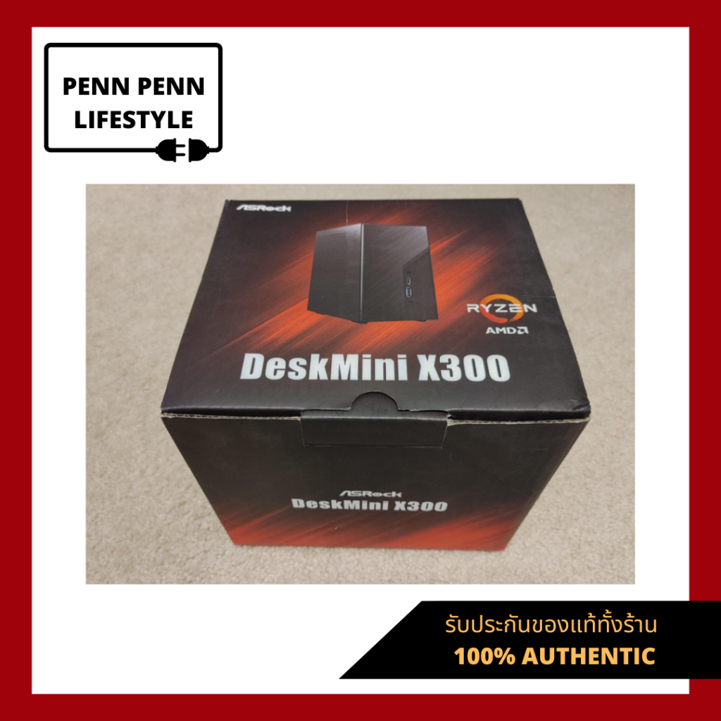 MINI PC (มินิพีซี) Ryzen 5700G ASRock DESKMINI X300W AMD X300 mini PC ...