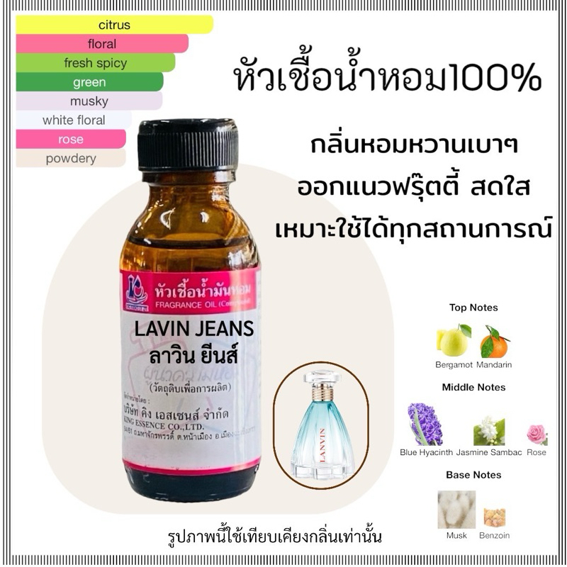 หัวเชื้อน้ำหอม 100% กลิ่น ลาวิน จีนส์ LAVIN JEANs | Shopee Thailand