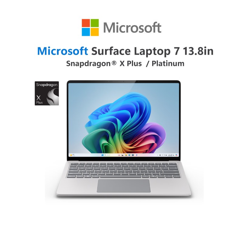 [Laptop] Surface Laptop 7 13.8in/Snapdragon X Plus/16GB/256GB/Platinum ...