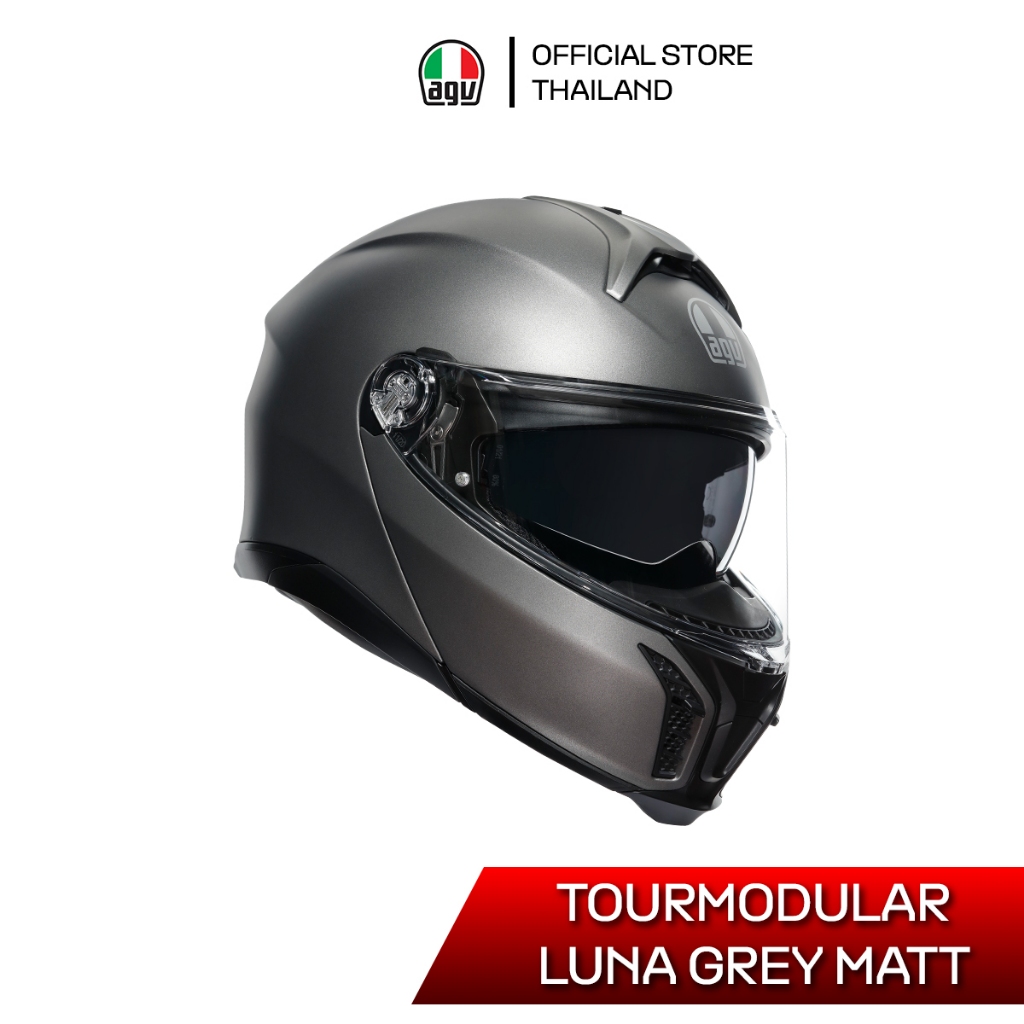 หมวกกันน็อค AGV TOURMODULAR / LUNA GREY MATT | Shopee Thailand