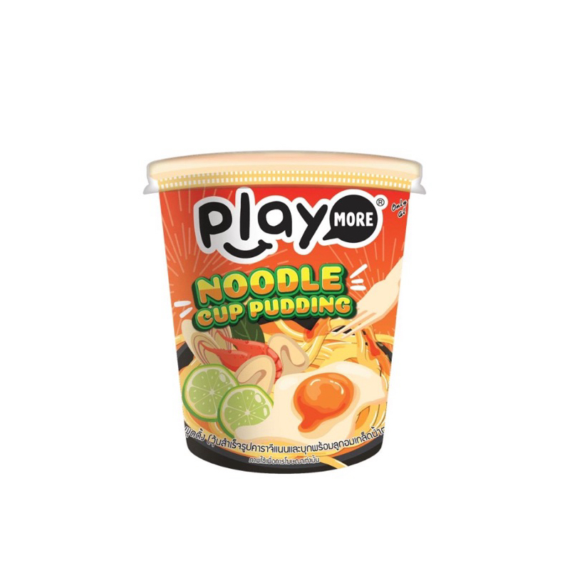 เพลย์มอร์พุดดิ้งนู้ดเดิ้ลคัพ 136ก. PLAYMORE PUDDING NOODLE CUP/ เพลยมอร์กัมมี่เบบี้ไดโนผลไม้รวม ...