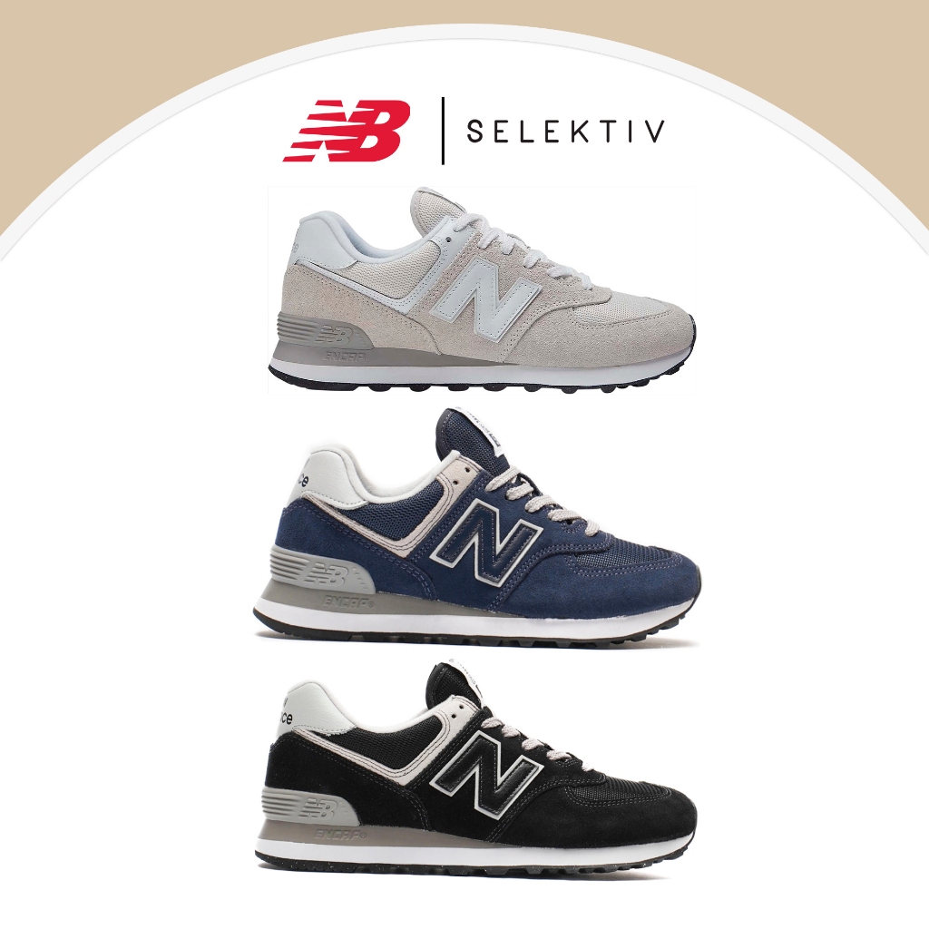 NEW BALANCE 574 EVW/EVB/EGG | Shopee Thailand