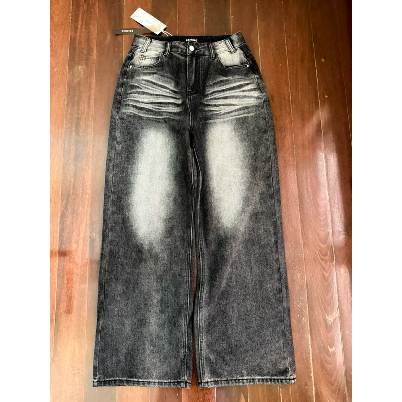 ส่งต่อ มือ1 กางเกงยีนส์BEMING.BKK รุ่นBemingjeans003 sizeL สีมิดไนท์ ...