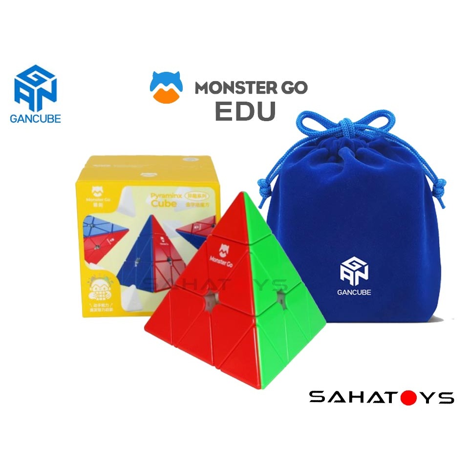 รูบิคสามเหลี่ยมอย่างดี Monster Go Pyraminx | Shopee Thailand