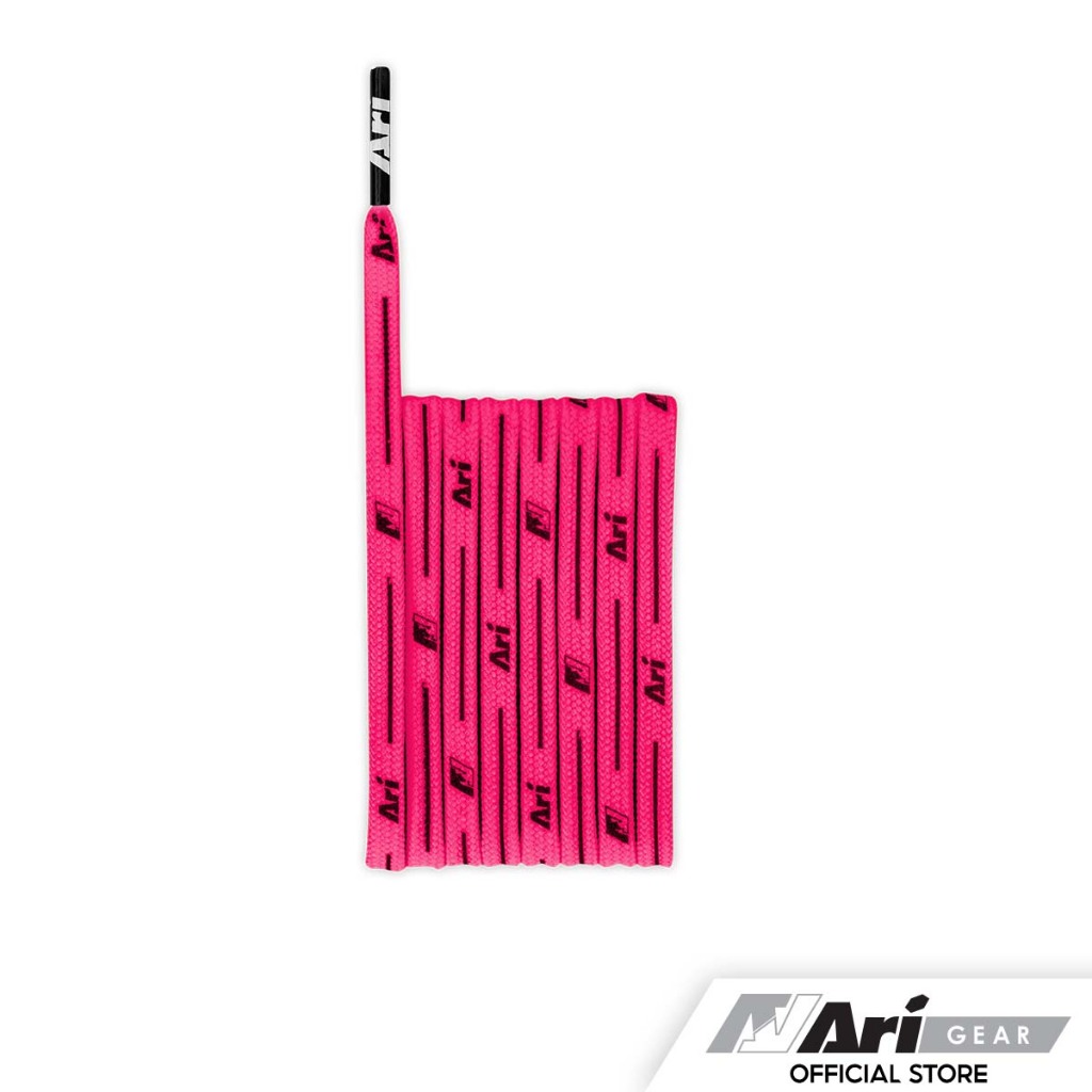 ARI KIDS COLORFUL SHOELACES - PINK (AHW1529-09) เชือกรองเท้า เด็ก อาริ ...