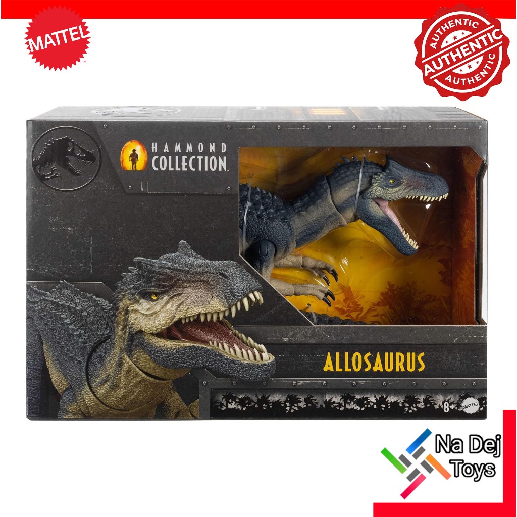 Mattel Jurassic World Hammond Collection Allosaurus Figure จูราสสิค ...