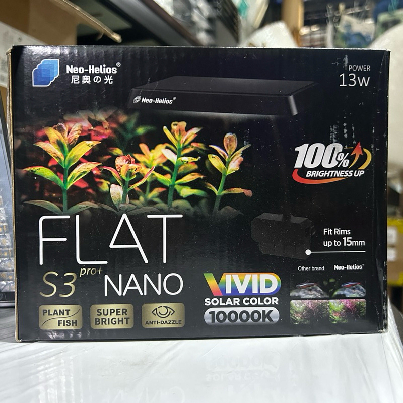 Ver จีน + (ล่าสุด) ไฟ LED หนีบ Neo Helios Flat S3 PRO PLUS + NANO 13 W ...
