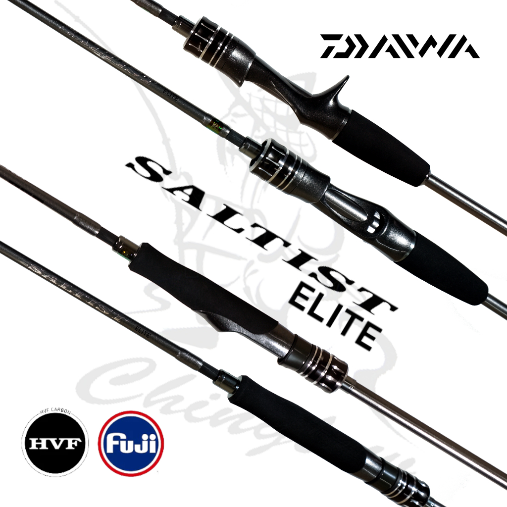 DAIWA SALTIST ELITE คันเบ็ด จิ้กกิ้ง ไลท์จิ้ก ของแท้ มีประกัน | Shopee ...