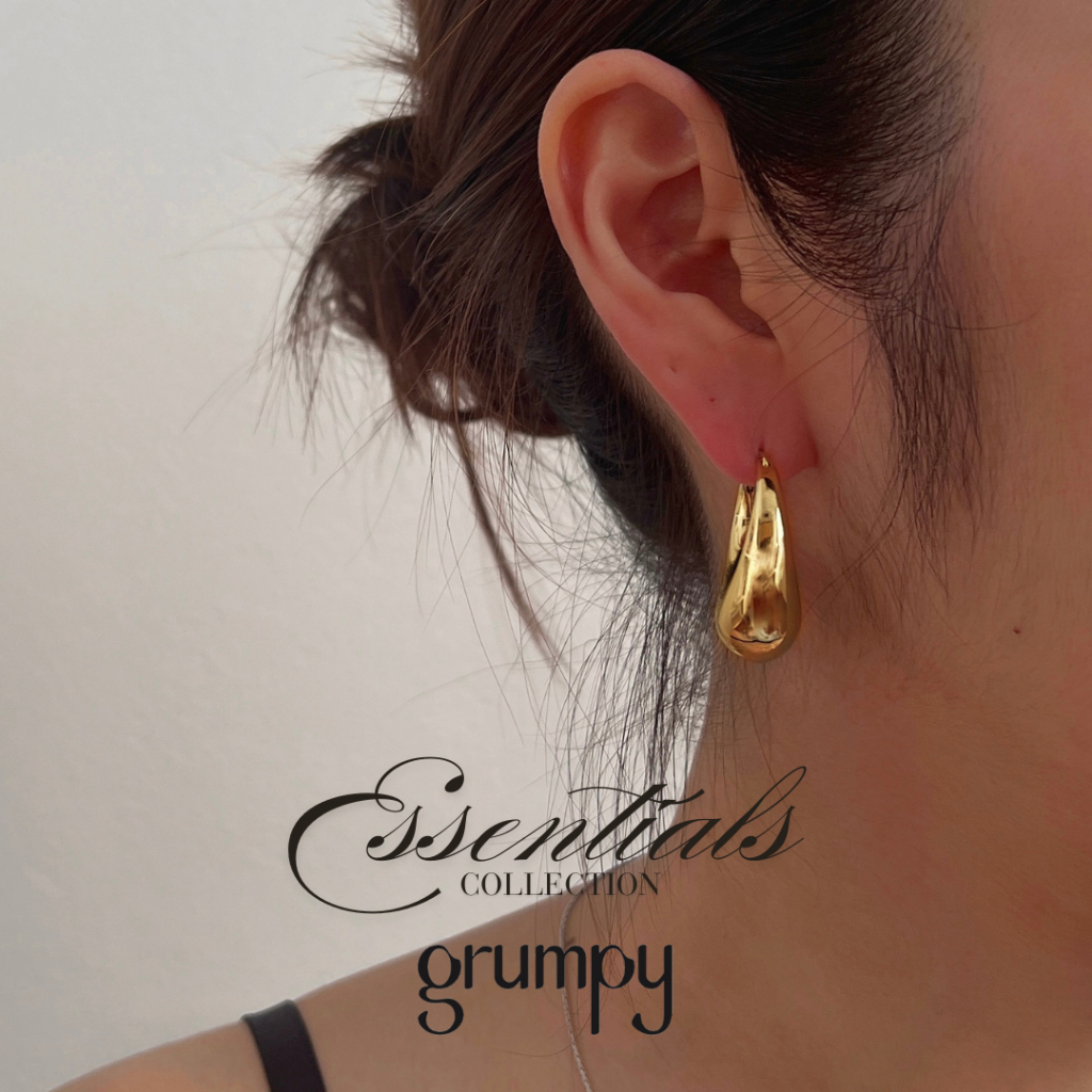grumpy, Agnes Earrings (ราคาต่อคู่, price per pairs) | Shopee Thailand