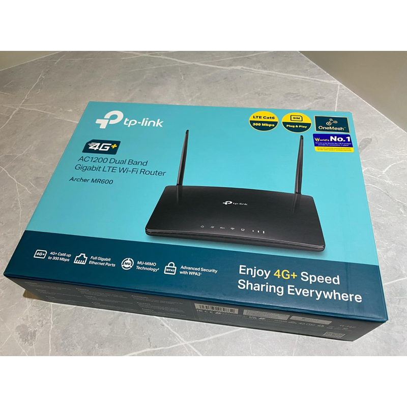 TP-Link 4G+ Cat6 AC1200 Wireless Dual Band Gigabit Router รุ่น Archer MR600 (มือ2) | Shopee Thailand