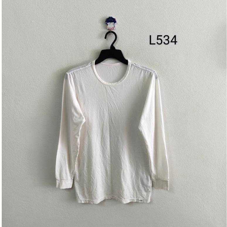 M(ช) Heattech (L534) แบรนด์ uniqlo ยูนิโคล่ | Shopee Thailand