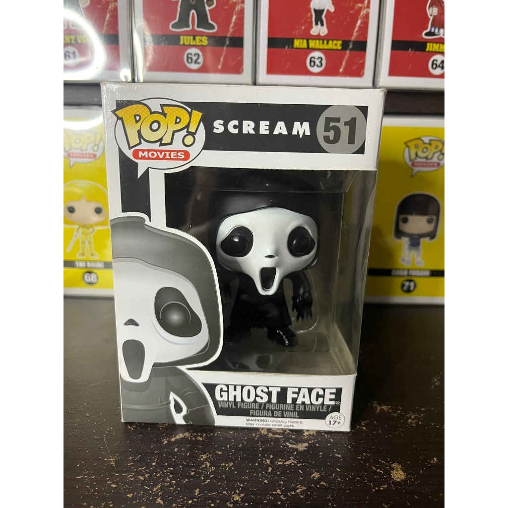 ฟิกเกอร์ Funko Pop #51 Ghost Face ภาพยนตร์ สยองขวัญ Scream ตัวแรร์หายาก ...
