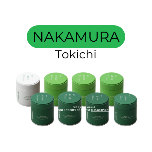 (พรีออเดอร์-รอบหิ้ว 13/02) nakamura tokichi 30g can Uji matcha ผงมัทฉะ ...