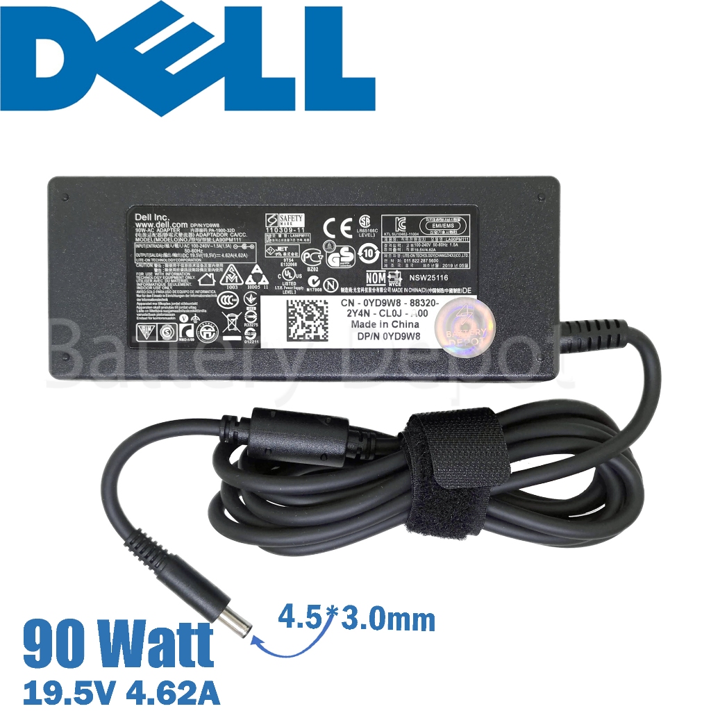 Dell Adapter Dell AIO Inspiron 3280 All-In-One 90W 4.5 สายชาร์จ เดล อะ ...
