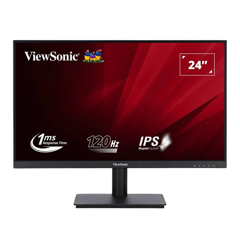 MONITOR (จอมอนิเตอร์) VIEWSONIC VA240A-H - 23.8 INCH IPS FHD 120Hz VGA ...