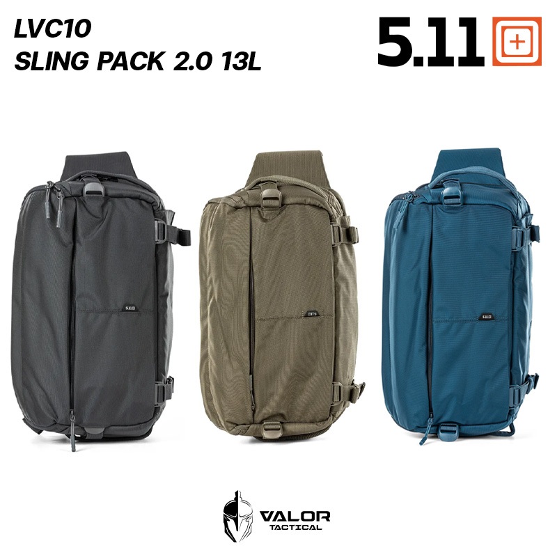 5.11 Tactical - LV10 2.0 Sling pack 13L กระเป๋าสะพาย กระเป๋าคาดอก สะพายเฉียง เป้พาดบ่า วัสดุผ้า ...