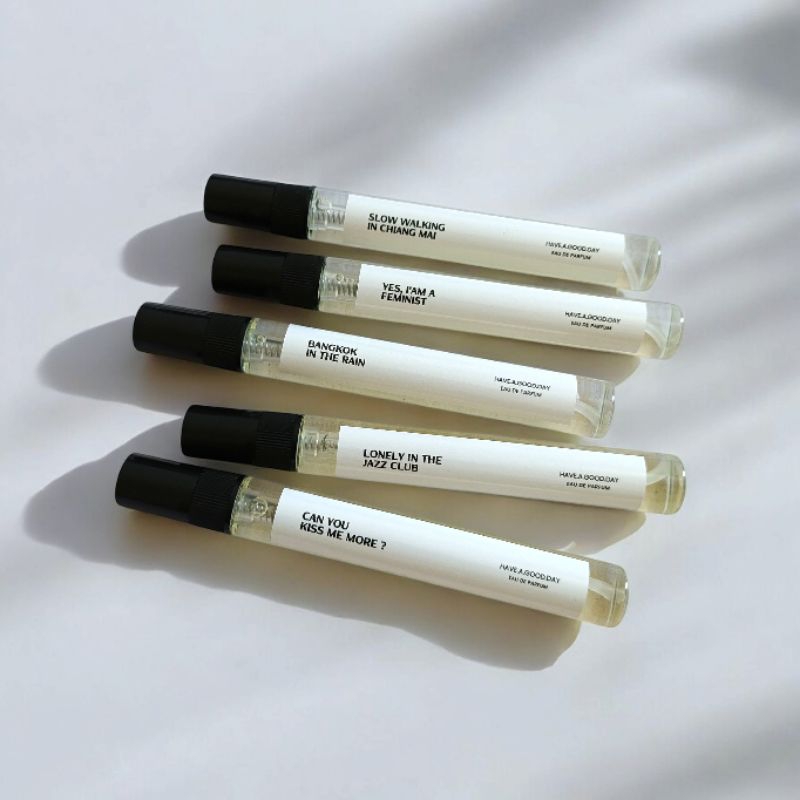 HAVE.A.GOOD.DAY PERFUME ขนาดพกพา 10 ml. บอกเล่าเรื่องราวผ่านกลิ่น ...