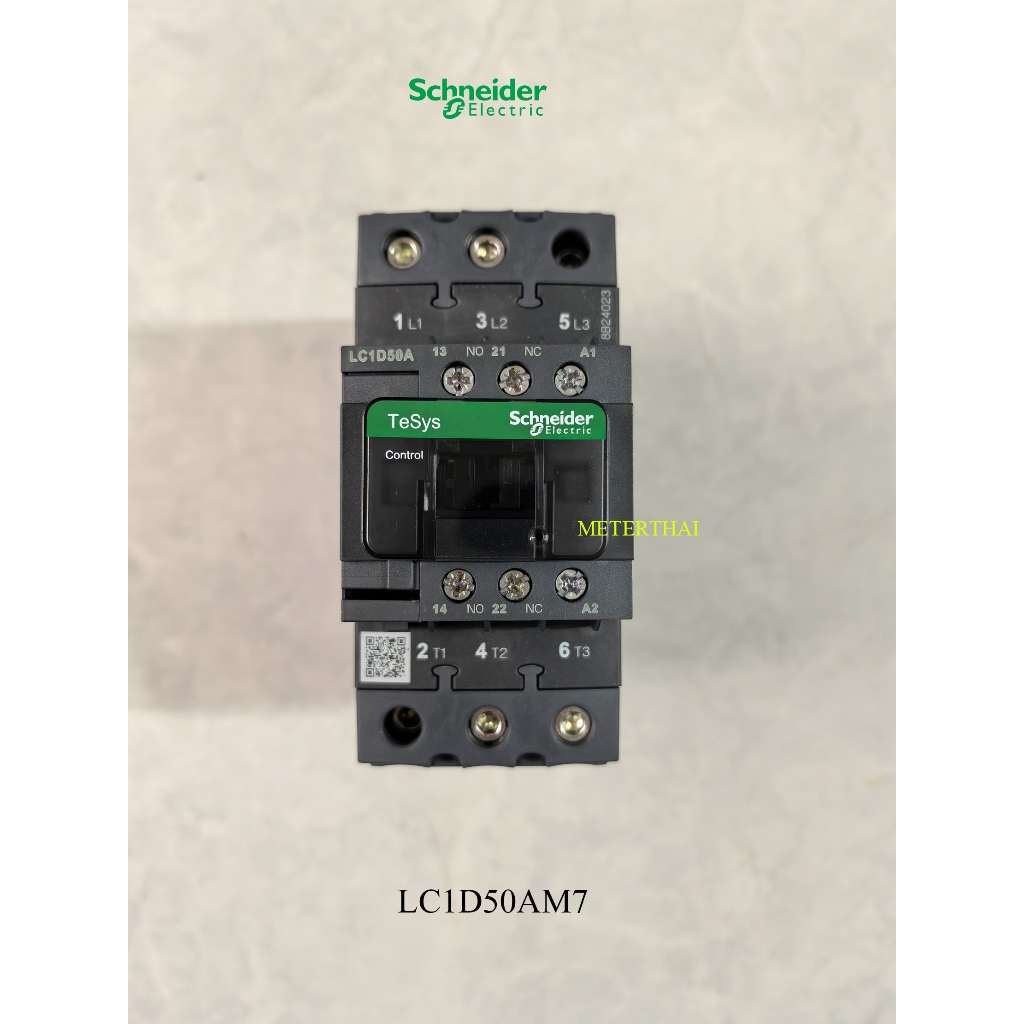 Schneider Electric LC1D50AM7 Magnetic contactor แมกเนติคคอนแทคเตอร์ ...