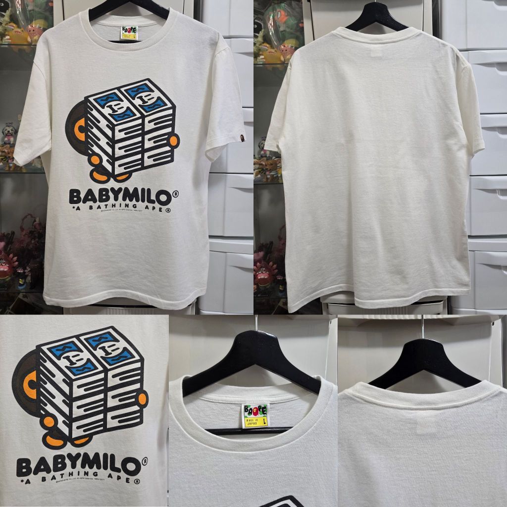 [ ของแท้ ] เสื้อยืด Bape A Bathing Ape (Size M 44/27) มือสอง สภาพดีมาก ...